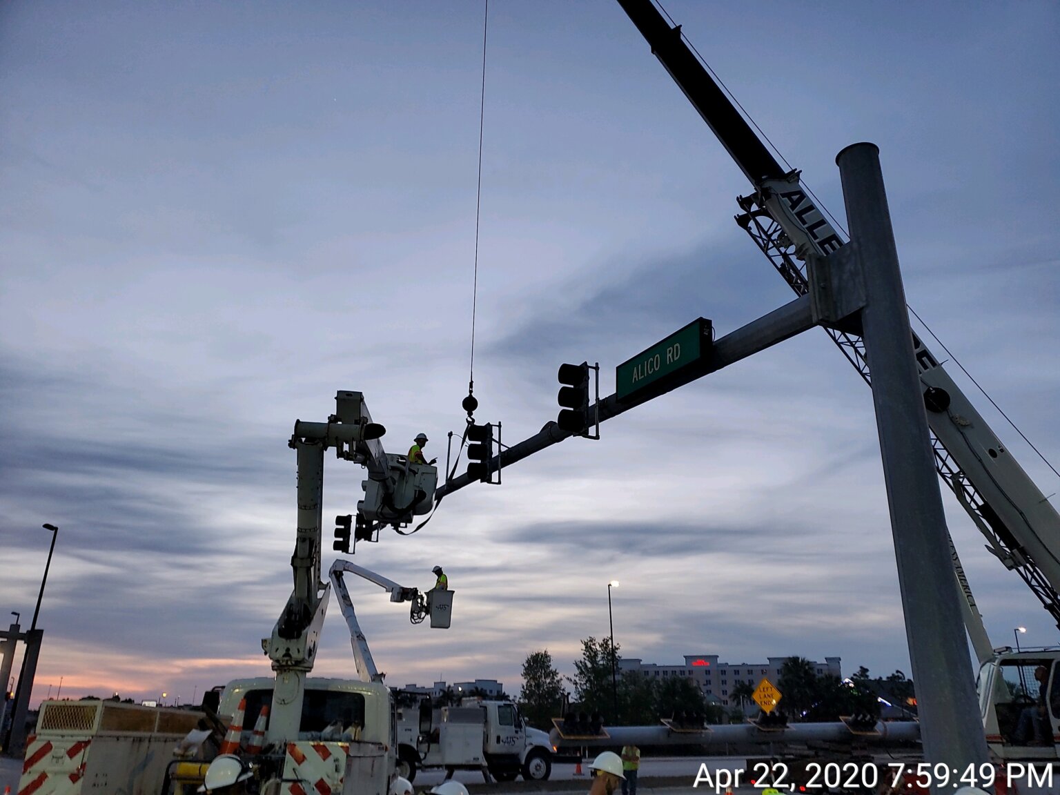 Alico Road at Ben Hill Griffin Parkway Mast Arm Design – HighSpans ...